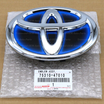 Купить genuine toyota hybrid front grille emblem 75310 47010 oem ...