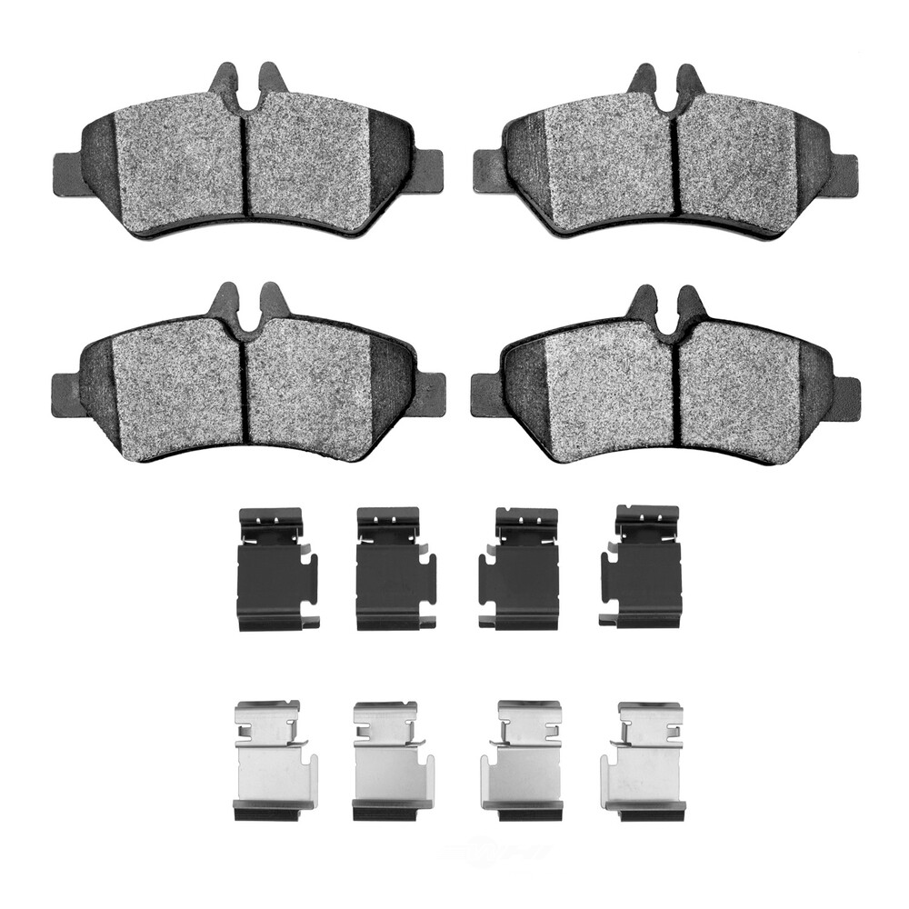 Disc Brake Pad Set-DFC Heavy Duty Pads and Hardware Kit R1 Concepts ...