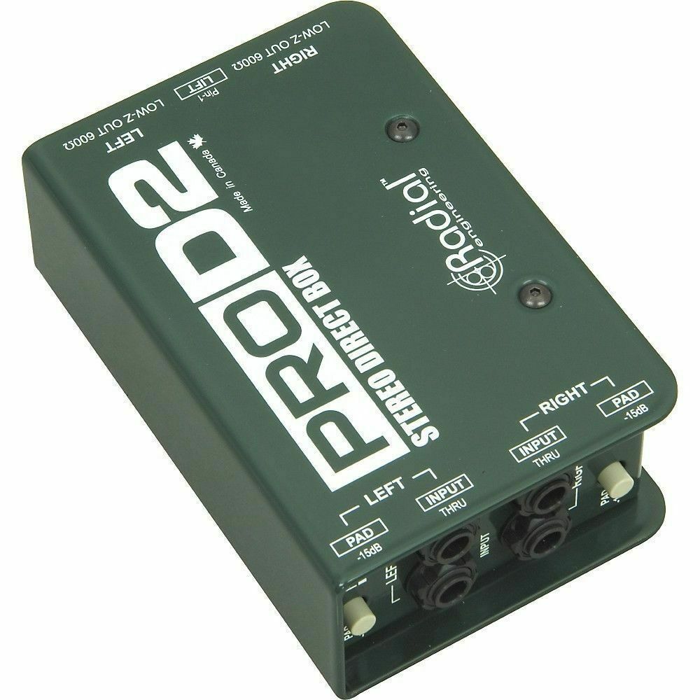 Radial Pro-d2 Passive stereo Di-box online kaufen | eBay.de