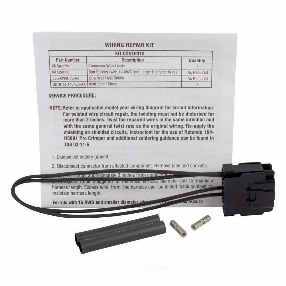 Idle Position Switch Connector Motorcraft WPT-1372 for sale online | eBay