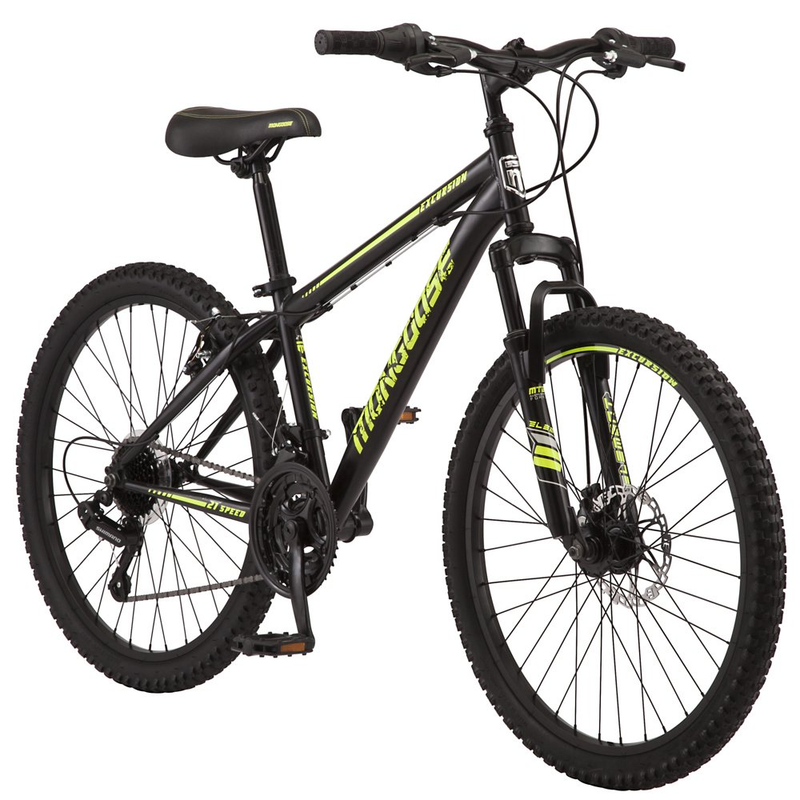 Mongoose Excursion Mountain Bike, 24-Inch Wheel