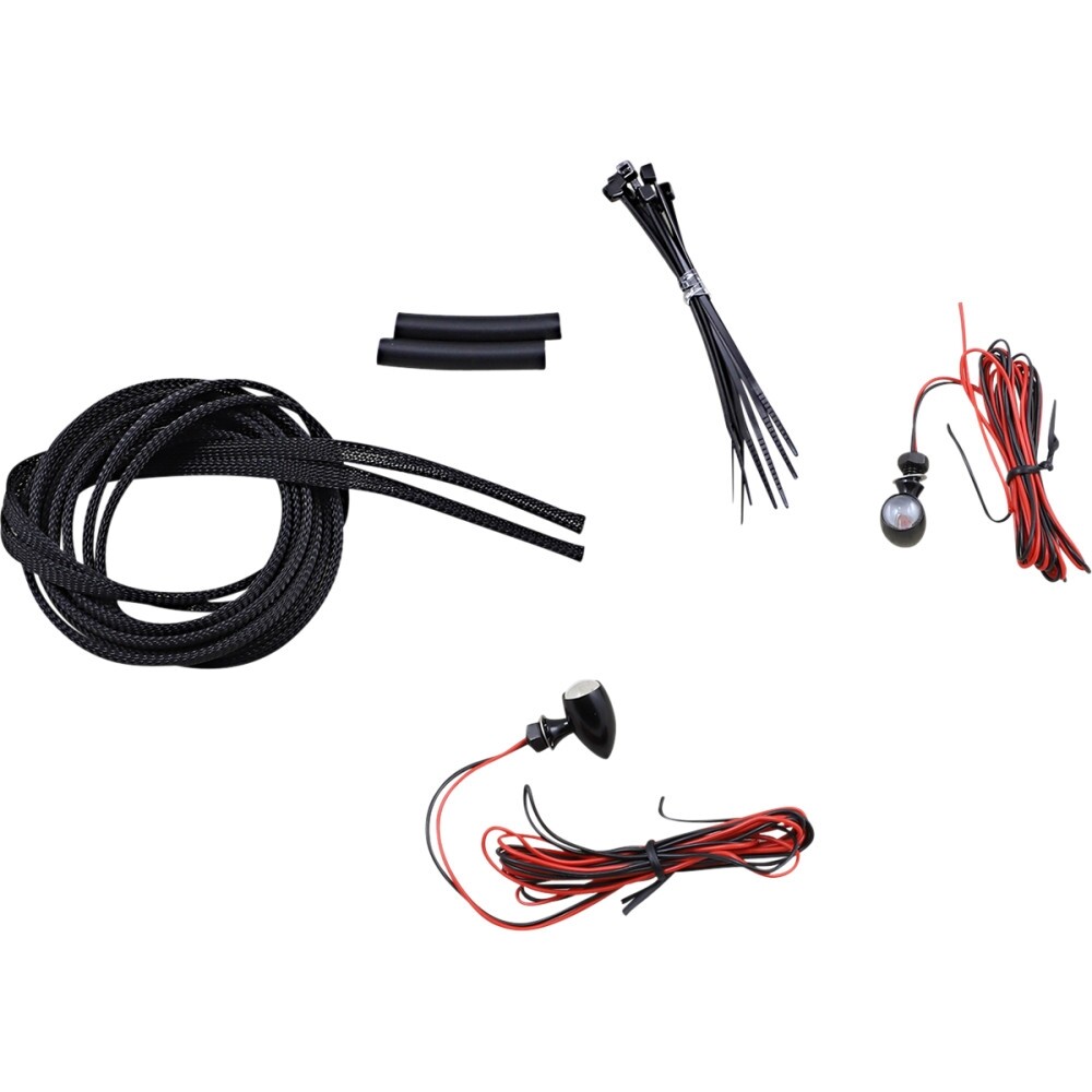 Custom Dynamics - CD-MICRO-R-B - Micro Bullet LED Turn Signal, Red ...