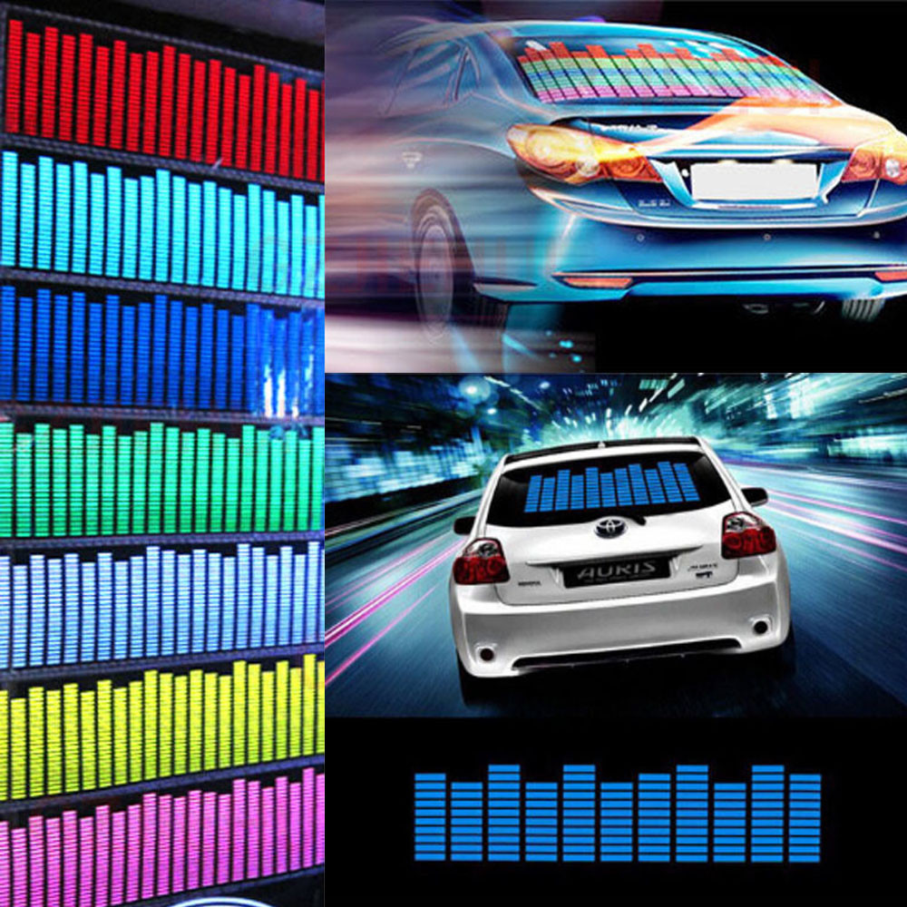 ️ Гаджет или аксессуар Car Sound Activated Equalizer Sticker Sensor ...