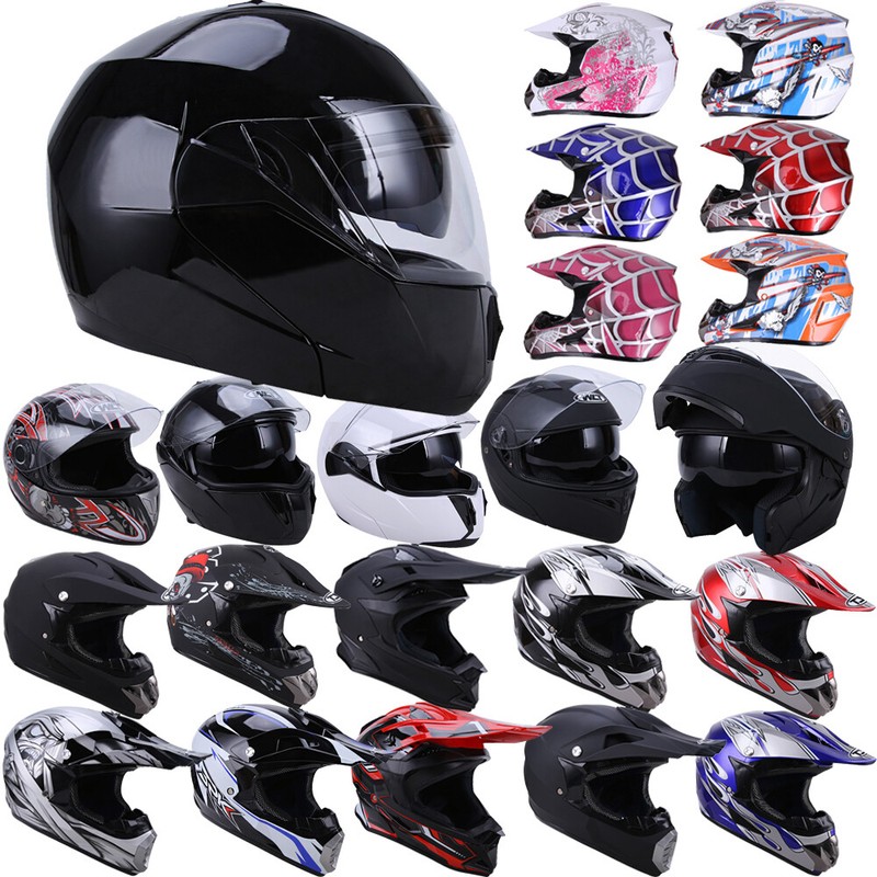 Helmet Full Face | Dot Modular Flip Up Motorcycle