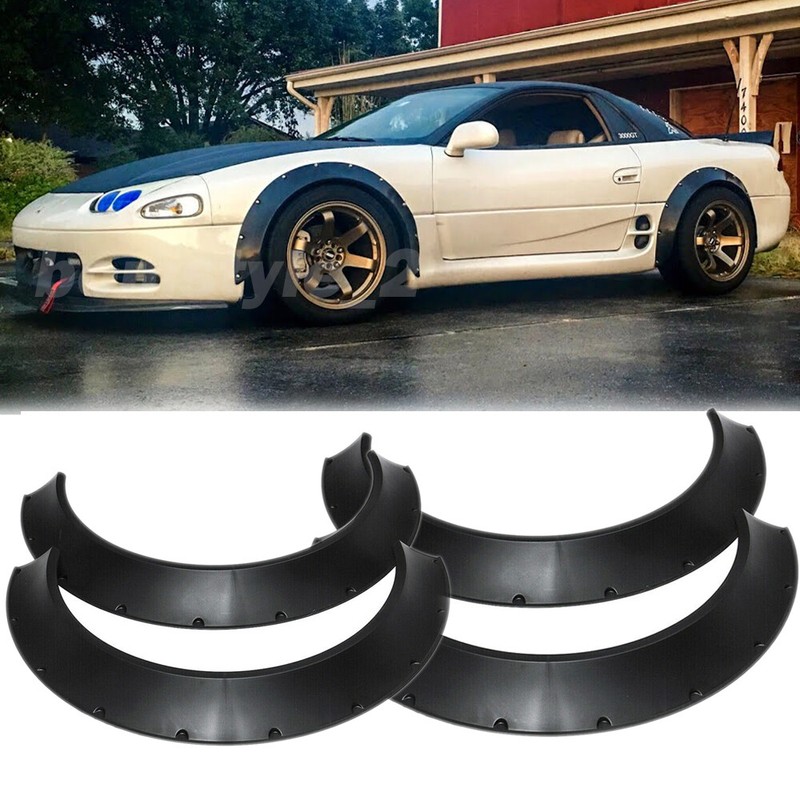 For Mitsubishi 3000GT Fender Flares Extension Extra Wide Body Kit 3.5 ...