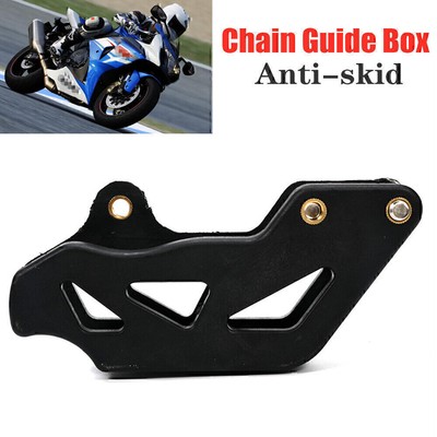 Scooter Motorcycle Chain Guide Box Protective Anti Skid Chains Device ...