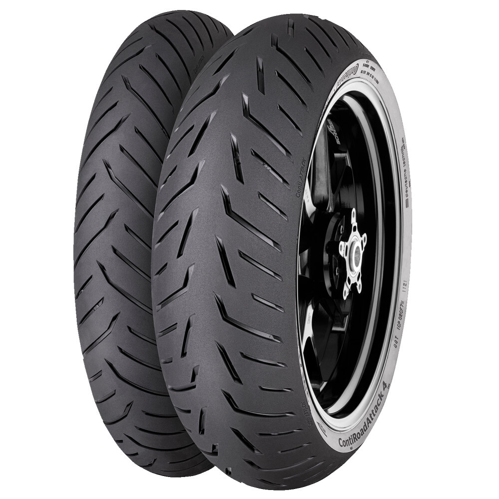 Continental - 02447130000 - Conti Road Attack 4 Rear Tire, 170/60-17 ...
