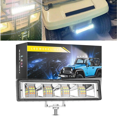 Front Bumper Light Bar Spot Flood Combo White