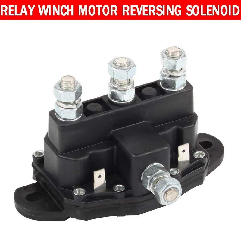 12V Reversing Polarity Relay Switch 6 Terminal 12V Winch Solenoid ...