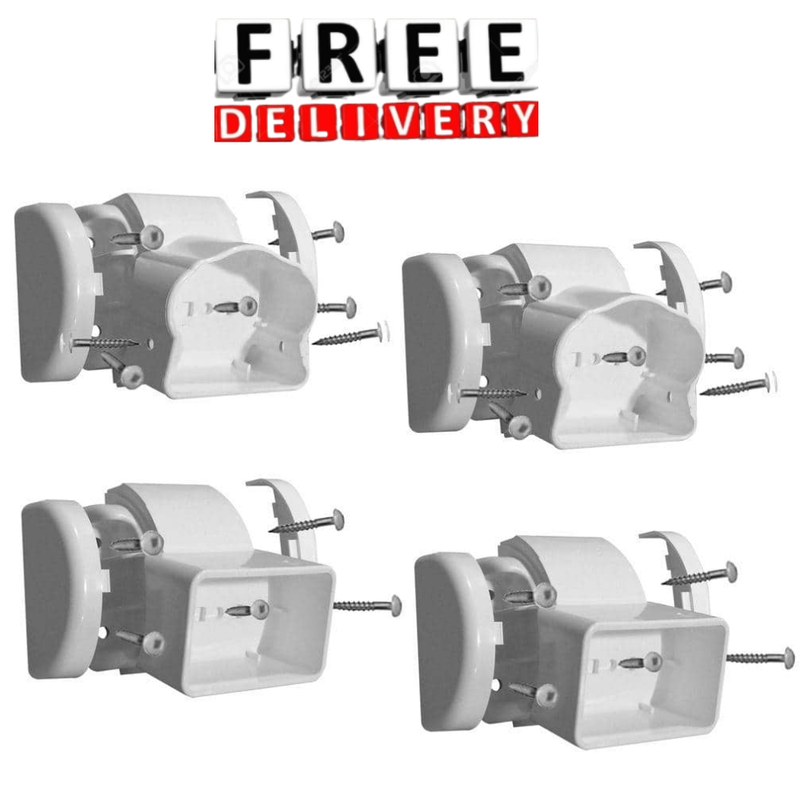 4-Pack Veranda Traditional Stair Angle Bracket Adjustable Rail Bracket ...