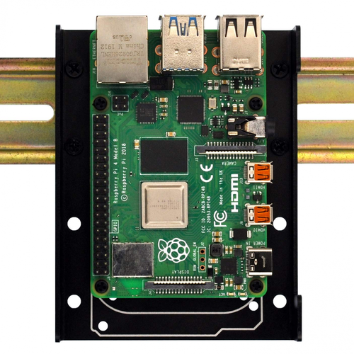 1a+ 1b+ 2b | Din Rail Mount Bracket For Raspberry Pi