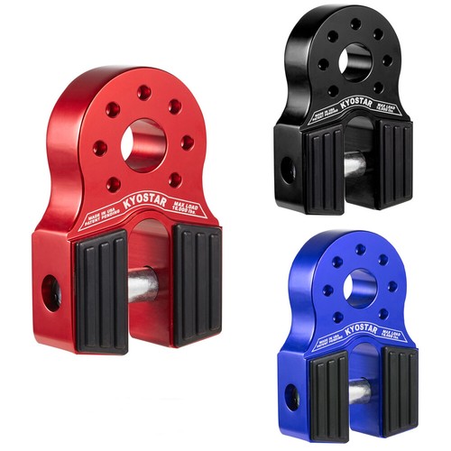 Aluminum Flat Winch Shackle Mount Hook Assembly For Jeep Towing Car UT ...