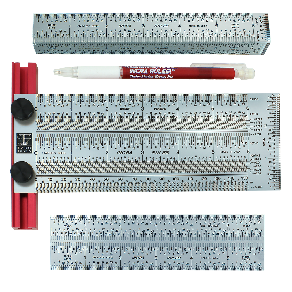 Incra 12"/300MM Pro T-Rule Set | eBay