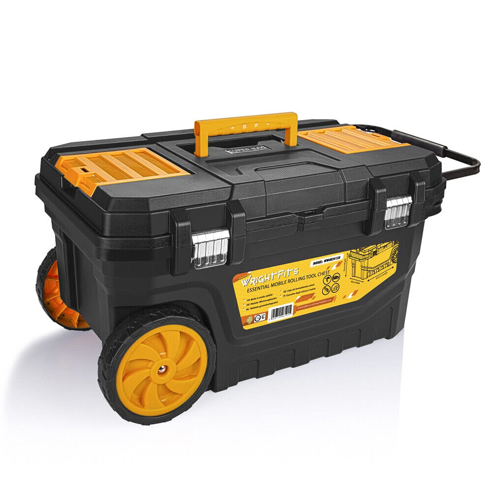 WrightFits Mobile Tool Box Chest On Wheels -Rolling Tool Storage Box ... WrightFits Mobile Tool Box Chest On Wheels -Rolling Tool Storage Box ...