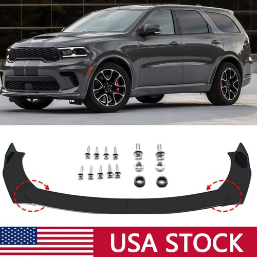 Gloss White Front Bumper Lip Splitter Spoiler Parts For