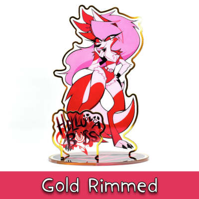 Купить vivziepop hazbin hotel helluva boss pin up human loona standee ...