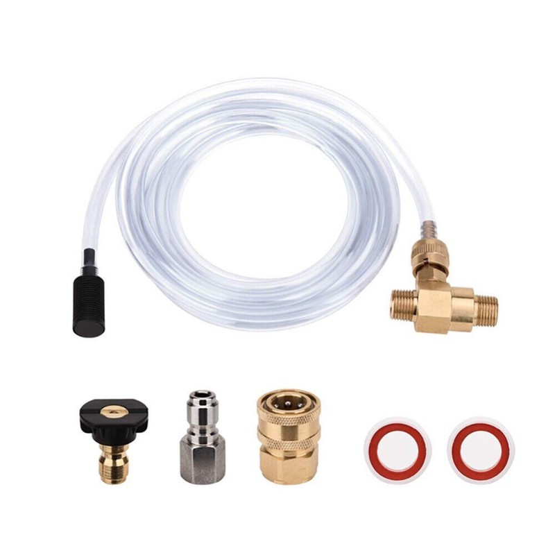 Pressure Washer Chemical Injector Set Adjustable Soap Dispenser