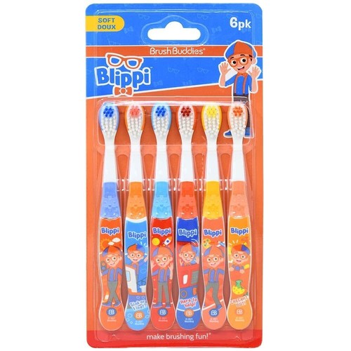 Es Toothbrush | Brush Buddies Blippi Kids Toothbrush Es Toothbrush | Brush Buddies Blippi Kids Toothbrush