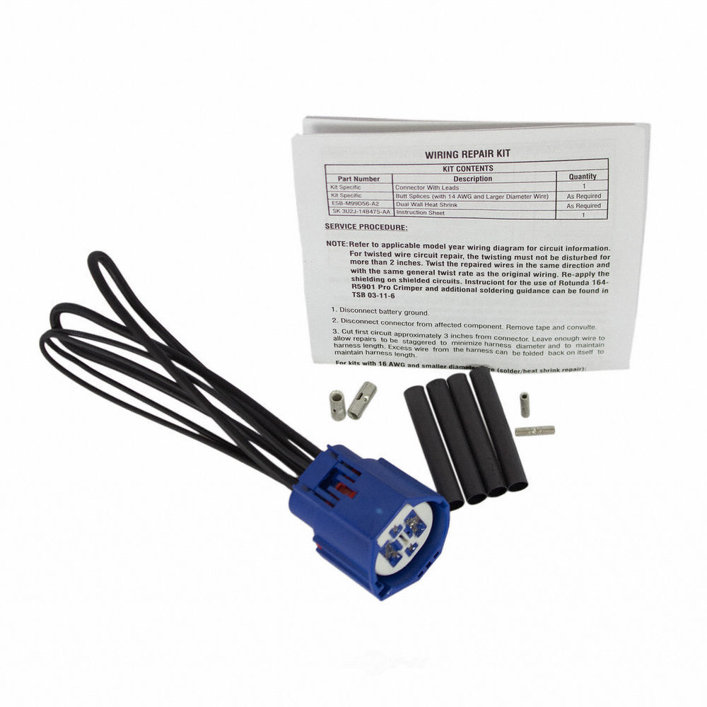 Engine Cooling Fan Motor Connector Motorcraft WPT-1361 for sale online ...
