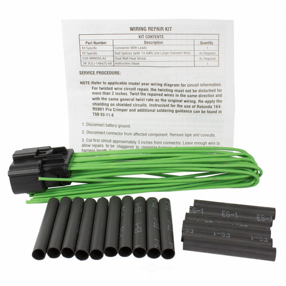 Headlight High / Low Beam Light Connector-Lamp Connector Motorcraft WPT ...