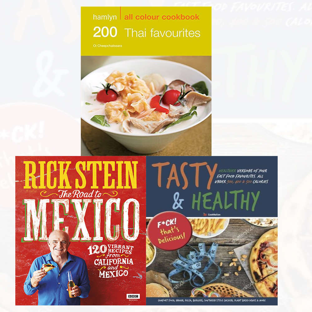 Road to Mexico Cookbook Recipes Tasty & Healthy Rick Stein 3 Books ...