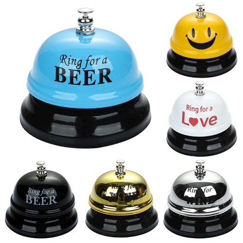 Call Bell Novelty Desk Call Bell Metal Service Bell Meal Bell Reminder ...