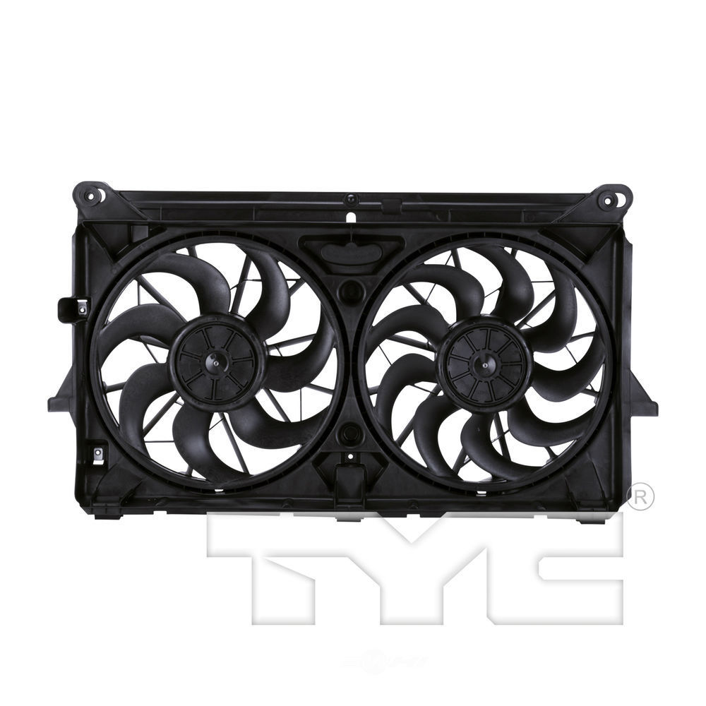 Dual Radiator and Condenser Fan Assembly TYC 622210 for sale online | eBay