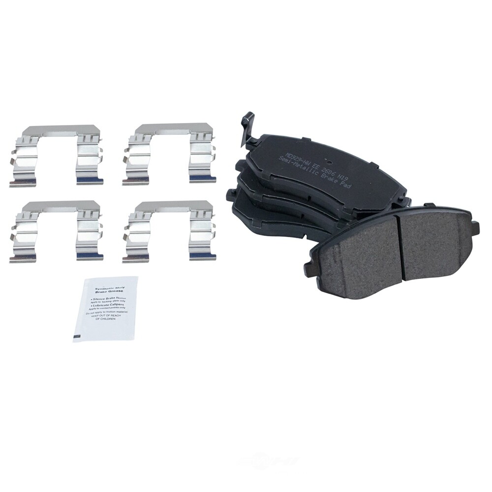Disc Brake Pad Set-Natural TRQ BFA73702 for sale online | eBay