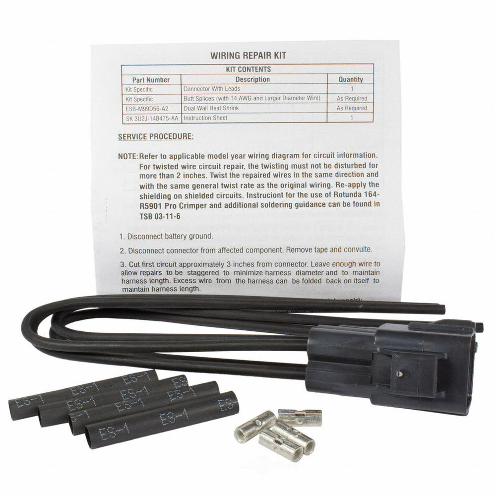 Engine Cooling Fan Motor Connector Motorcraft WPT-750 for sale online ...