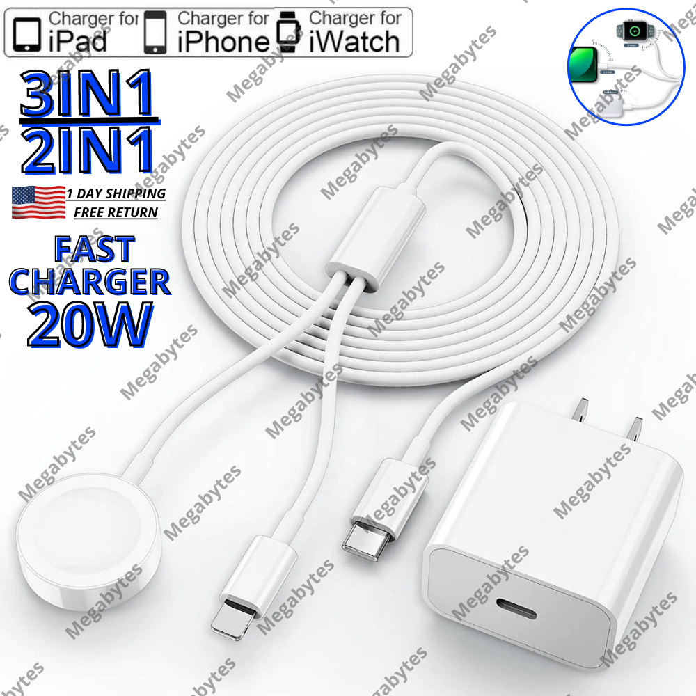 For Apple Watch iWatch 6 iPhone iPad 2 in 1 Magnetic PD USB Type C Adapter CableのeBay公認海外通販｜セカイモン
