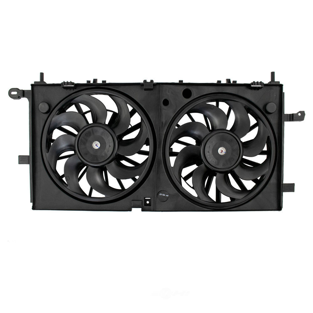Dual Radiator and Condenser Fan Assembly-Radiator Dual Cooling Fan ...