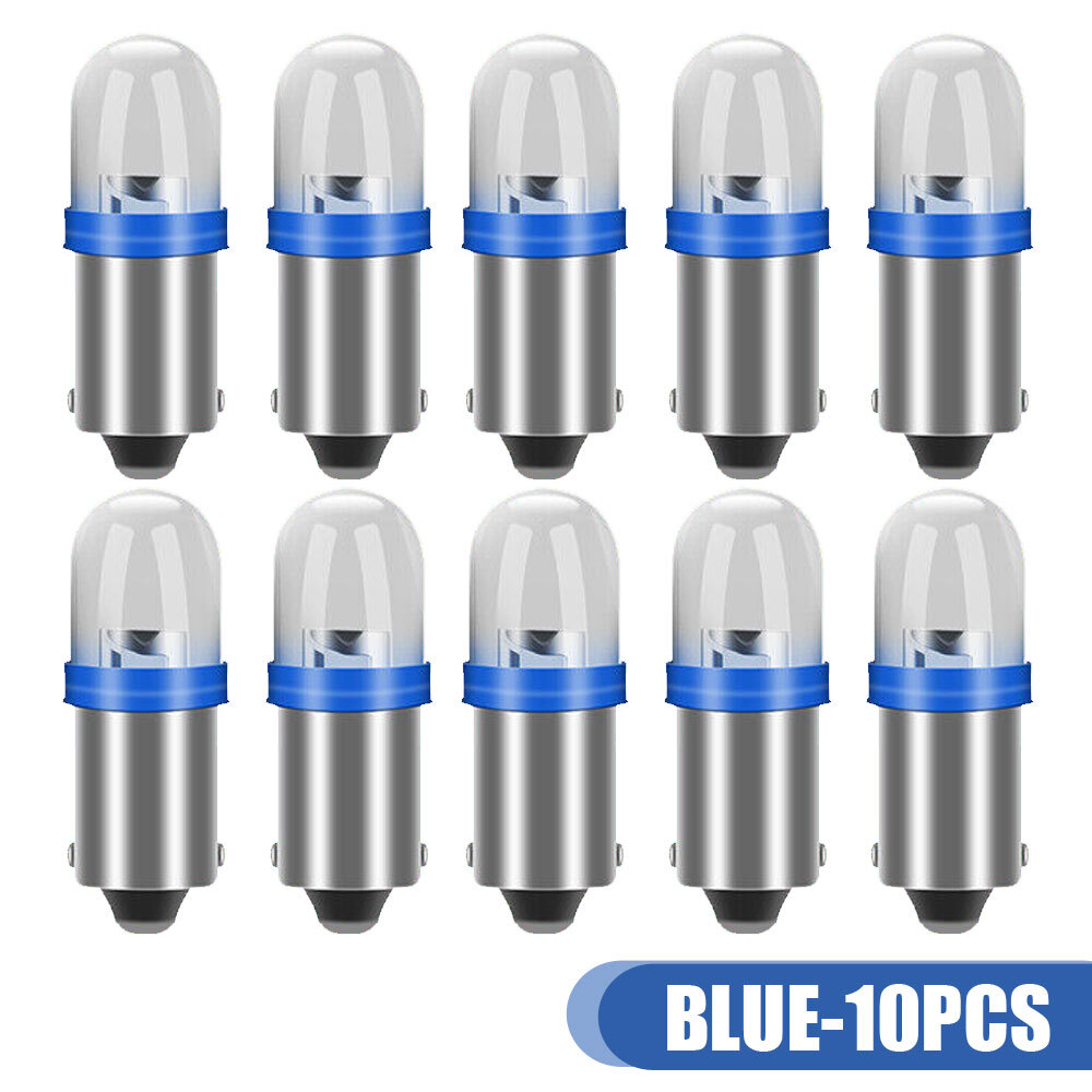 10X BA9S 1815 1816 1445 1895 LED Bulbs Car Interior Instrument Dash ...