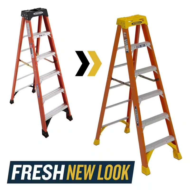6 Ft. Fiberglass Step Ladder ( 10 Ft.