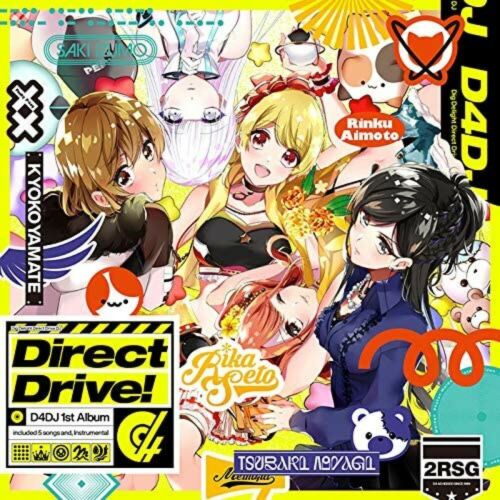 New D4DJ 1st Album Direct Drive CD Japan BRMM-10261 New D4DJ 1st Album Direct Drive CD Japan BRMM-10261