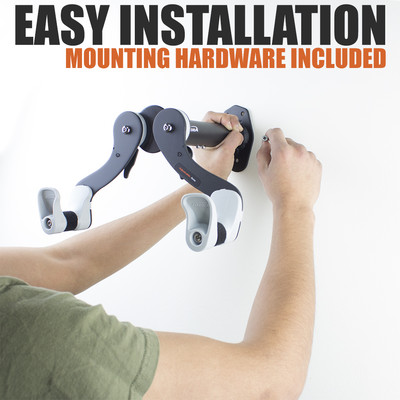 Ibera Bike Wall Mount Hanger Bicycle Wall Hook Holder Storage Rack Adjustable | EBG