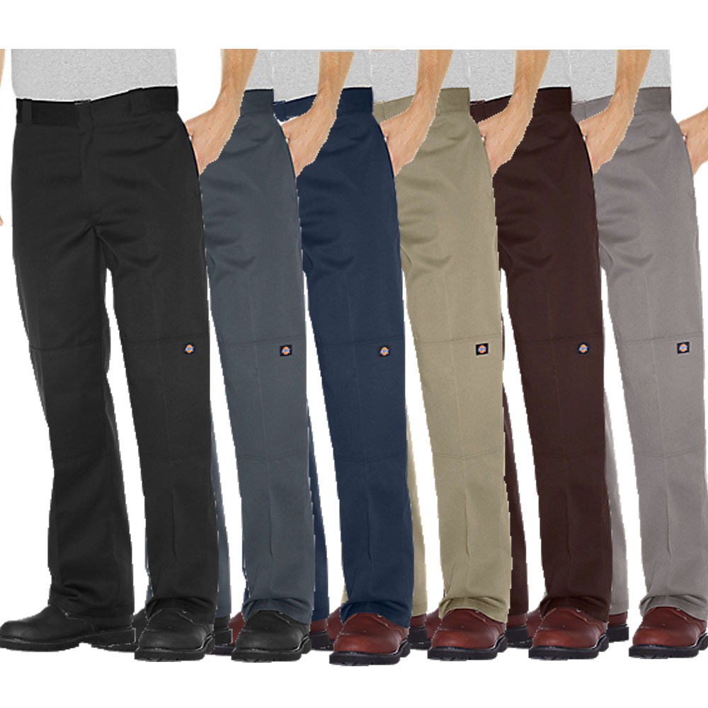 מכנסיים לגבר - Mens DICKIES 85283 Loose Fit Double Knee Work Uniform Pants NWT Many Colors