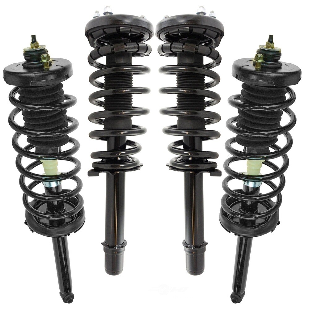 Suspension Strut and Coil Spring Kit-4 Piece Strut and Spring Assembly ...