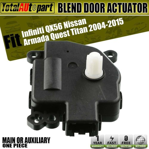 HVAC Blend Air Door Actuator for Nissan Quest Armada Titan Infiniti ...