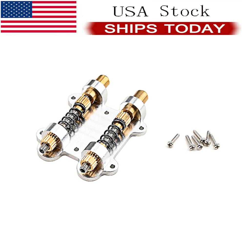 Brass Double Guitar Tremolo Bridge Stabilizer Stopper Arming