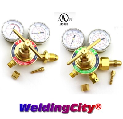 Oxy Acetylene Welding - Oxygen Acetylene Regulator Set