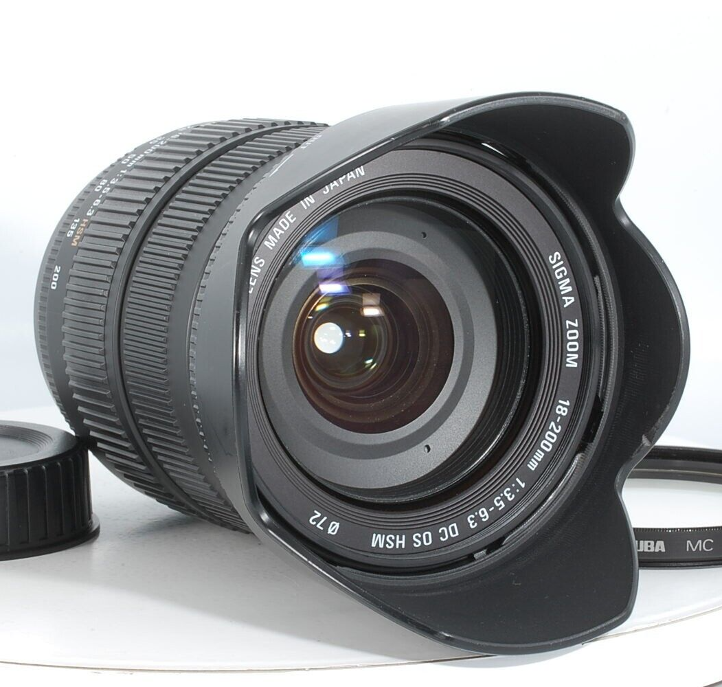 Sigma DC 18-200mm f/3.5-6.3 HSM SLD OS AF ASP DC For Nikon Sigma DC 18-200mm f/3.5-6.3 HSM SLD OS AF ASP DC For Nikon