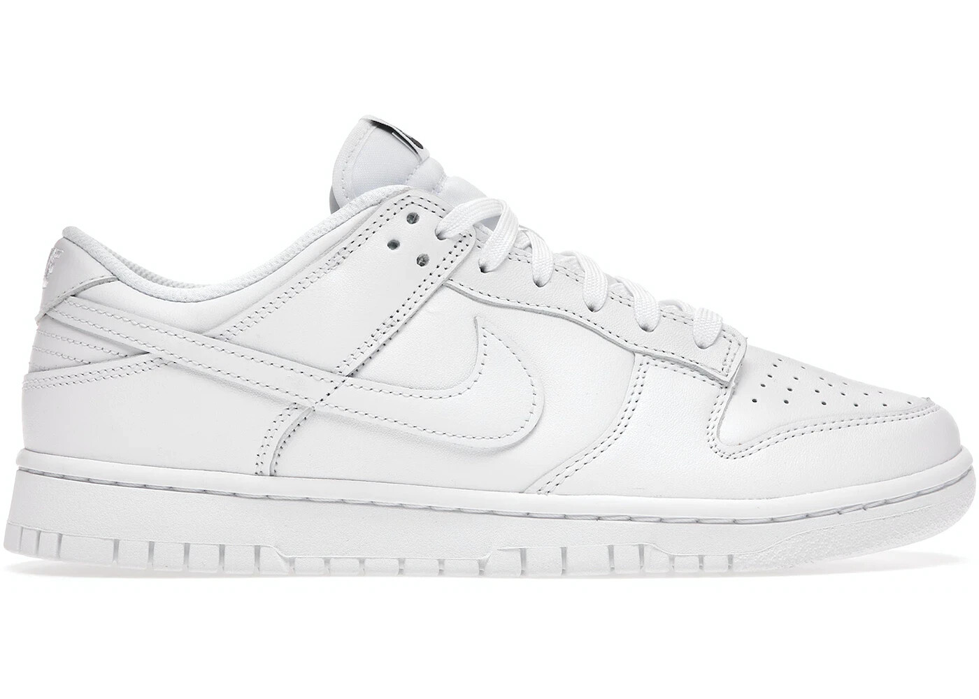 Nike Dunk Low Triple White (2021) (W) DD1503-109 - Size 10W Nike Dunk Low Triple White (2021) (W) DD1503-109 - Size 10W