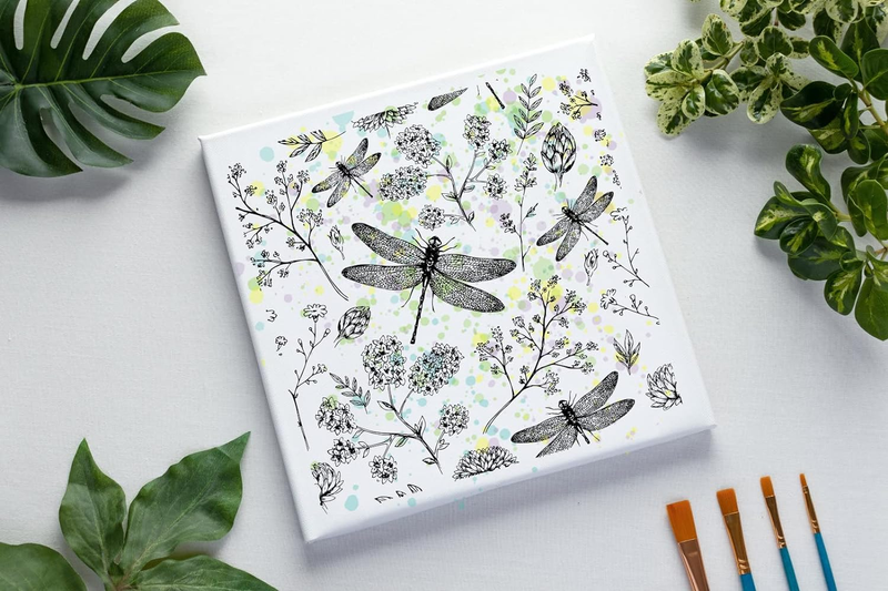 Dragonfly Clear Stamps for Card Making Decoration Scrapbooking Supplie ...