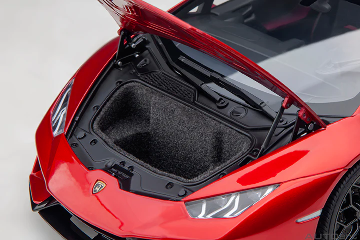1/18 Lamborghini Huracan Evo Rosso Bia Red Composite Model 1/18 Lamborghini Huracan Evo Rosso Bia Red Composite Model
