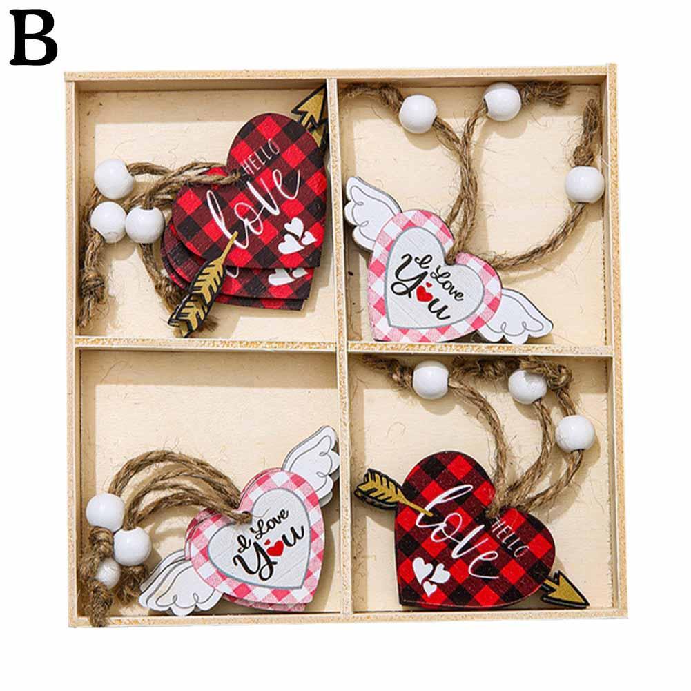 12Pcs Valentine's Day Decoration Hanging Love Family Party Gift Wall ...