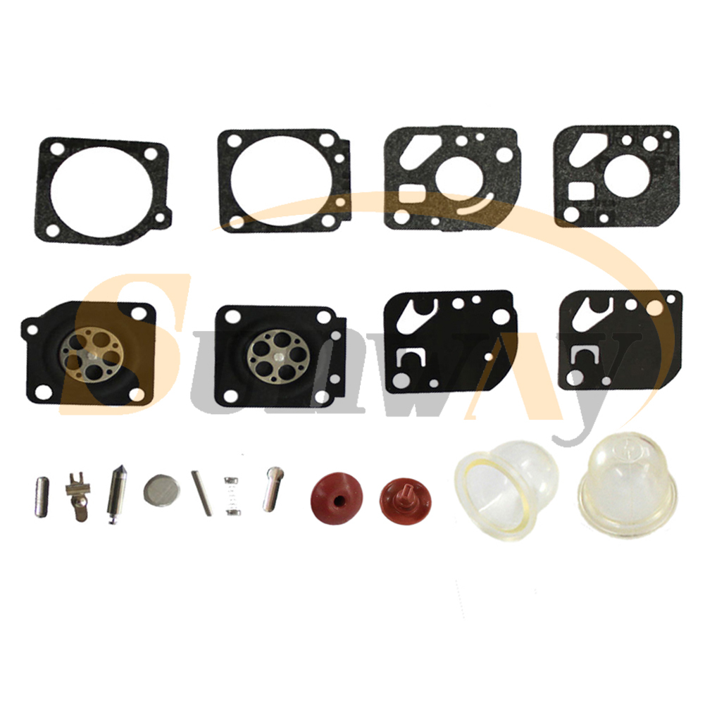 CARB SERVICE,KIT JET,VALVE,PRIMER,BULB for RYOBI,HOMELITE,JCB,RUIXING ...