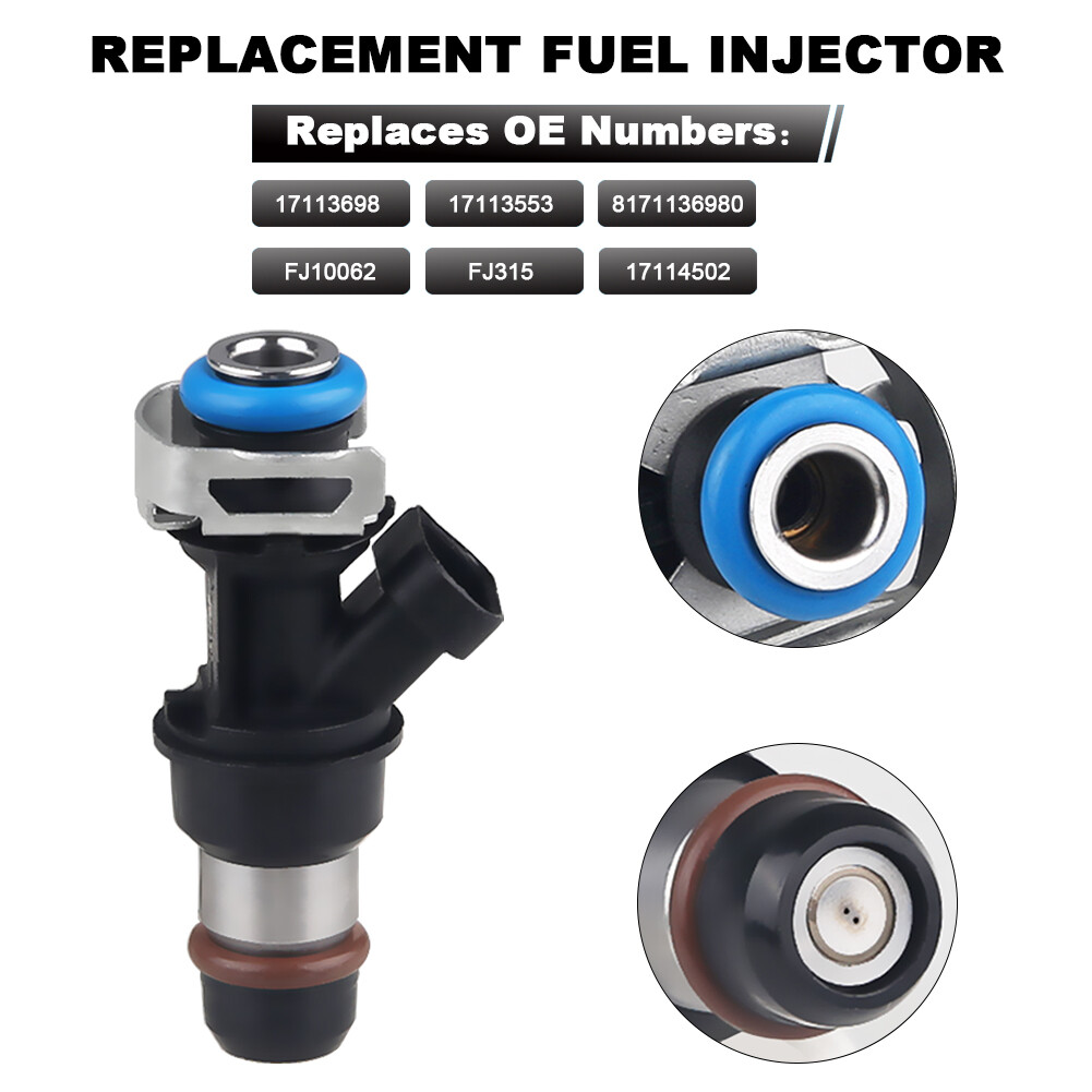 8x Fuel Injectors 2 Hole Fit For 99-07 Chevy GMC Truck 4.8L 5.3L 6.0L ...