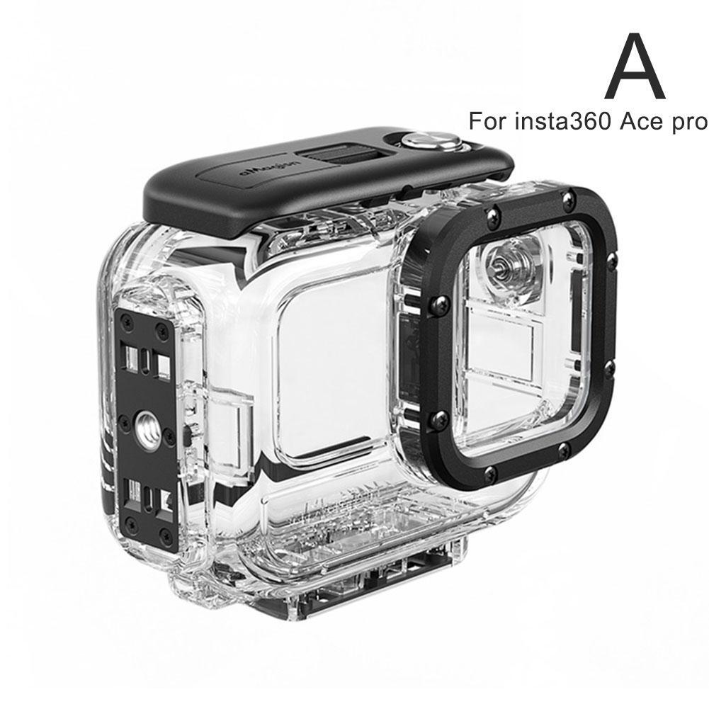For Insta360 Ace Pro Diving Shell Horizontal-Vertical Dive Waterproof ...
