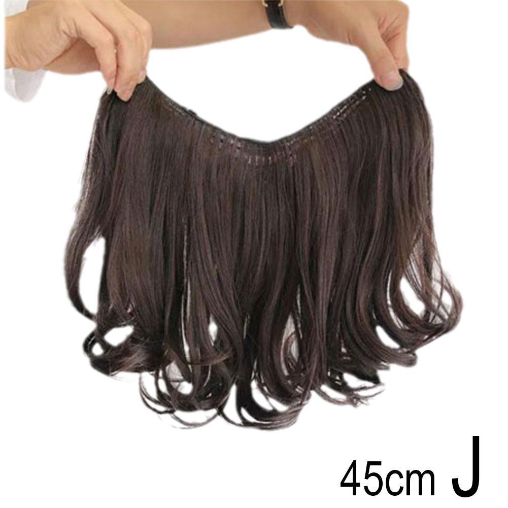 Wig Female Long Curly Hair Big Wave Cute One Piece Seamless U Shaped