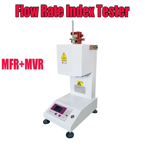 MFR/MVR Meter with Printing Indexer Digital Plastic Melt Flow Rate ...